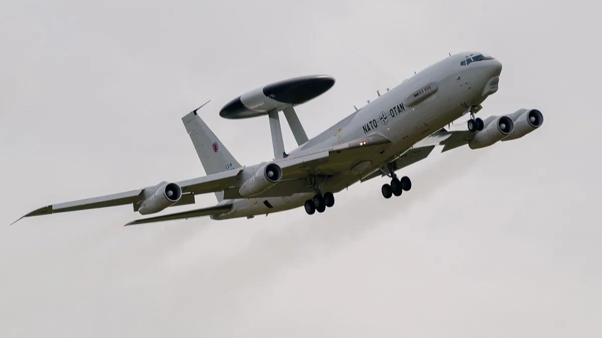 E-3A AWACS Türkiye semalarında! Milli Savunma Bakanlığı duyurdu